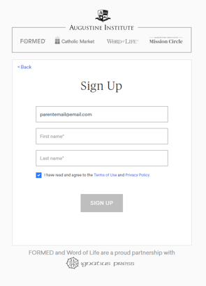 Parent Onboarding Instructions